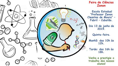 Exemplo De Convite Para Feira De Ciencias Novo Exemplo