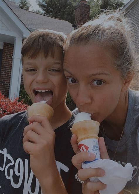 Jackson Eating Ice Cream With My Mom Eating Ice Cream Glass Of Milk Jackson Mom Quick