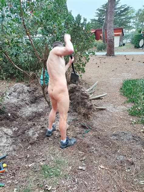 Le Naked On Twitter October And Working Naked In The Garden