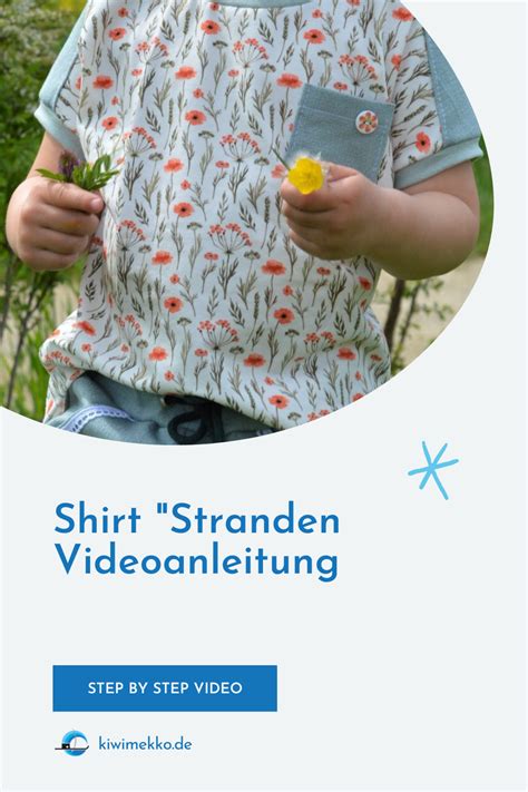 Videoanleitung Kindershirt nähen Shirts