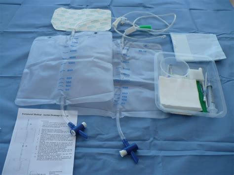 Ascites Drainage Systeem Tijdelijk Niet Leverbaar Eurosteriel Medical
