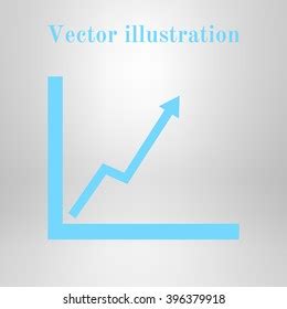 ilustración de flecha creciendo hacia arriba vector de stock libre de