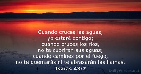 24 de enero de 2023 Versículo de la Biblia del día Isaías 43 2
