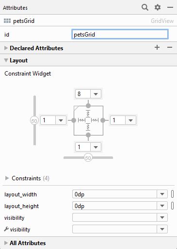 adding an android gridview to a layout