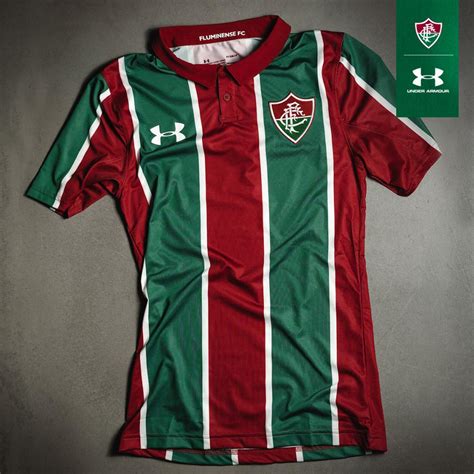 Under Armour Exibe Nova Camisa Titular Do Fluminense Para Uol