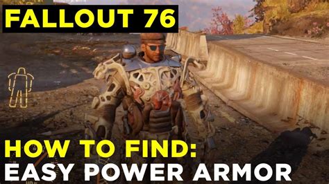 Fallout 76 How To Find EASY Power Armor Super Early YouTube