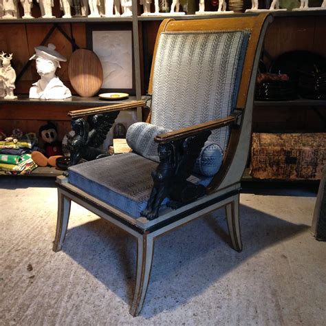 Paire de fauteuils de la 1ère moitié du XIXème siècle Europe du nord