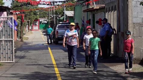 Alcaldía de Managua entrega 4 calles nuevas en el barrio Waspán Norte