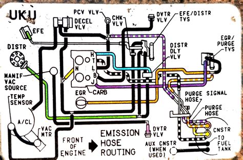 Vacuum Lines Diagram Chevy Chevy Vacuum Lines D