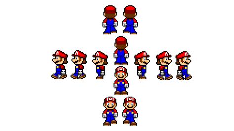 Pixilart Smw Mario Sprite Sheet By Ryannothere NBKomputer