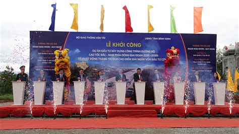 Khởi công cao tốc Bắc Nam giai đoạn 2 qua Bình Định Phú Yên