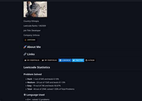 github leetcode profile generator display your problem solving skills easily r leetcode