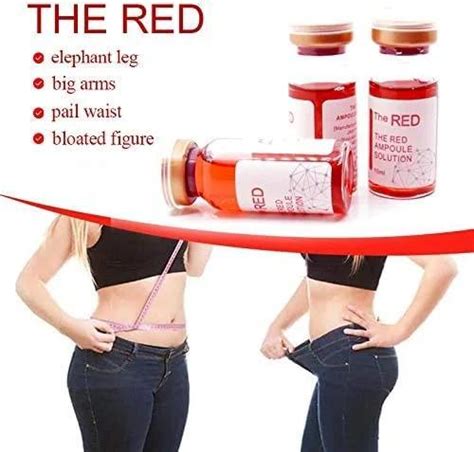 Slimming Products The Red Ampoule Solution For Dissolving Body Fat