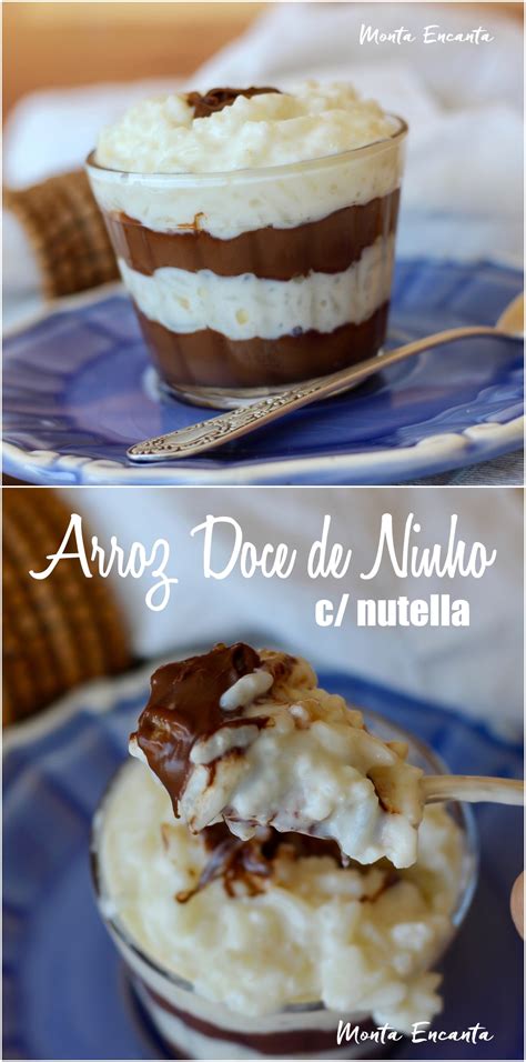 Arroz Doce Nutella De Leite Ninho Dos Deuses Monta Encanta