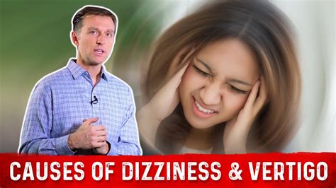 Causes Of Dizziness Or Vertigo Explained By Dr Berg Youtube