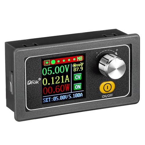 Buy DROK Adjustable Voltage Regulator DC Buck Boost Converter 6 0V 36V