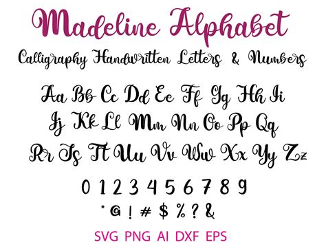 Breathtaking Calligraphy Fonts For Cricut Riset