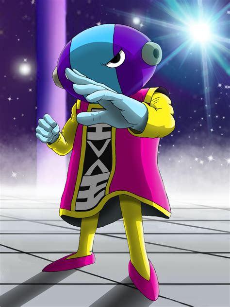 A Cartoon Character Is Standing In Front Of A Star
