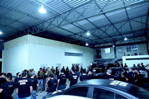 Polícia Civil realiza a Operação Tentáculos e cumpre 33 mandados em