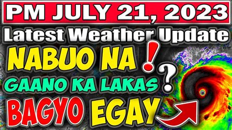 NABUO NA BAGYONG EGAYPAGHANDAAN LUZON DADAAN MAG LANDFALL UPDATE