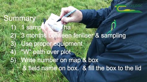 Steps To Taking A Soil Sample Youtube
