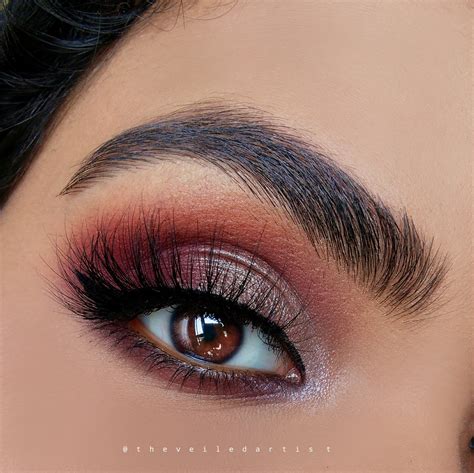 Dual Toned Deep Pink Shimmery Smokey Eyes Tutorial Ft Morphe S
