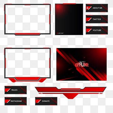 Streaming Clipart Transparent Background Streaming Overlay Design