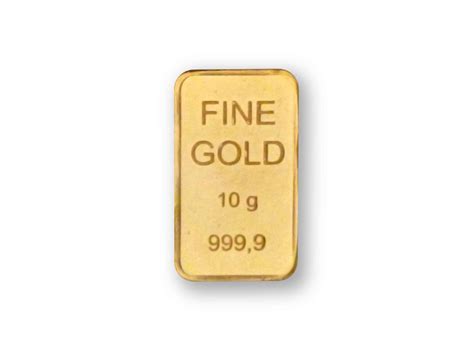 Lingotto DOro 10 Grammi Goldstandard Milano
