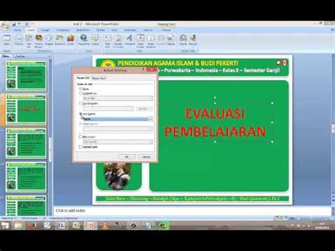 Membuat Media Pembelajaran Interaktif Dengan Power Point Belajar Online