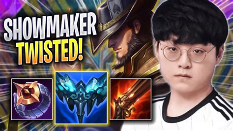 SHOWMAKER CHILLING WITH TWISTED FATE DK ShowMaker Plays Twisted Fate