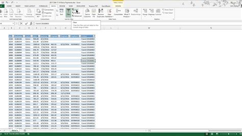 Sorting And FIltering Invoice Data In Excel YouTube