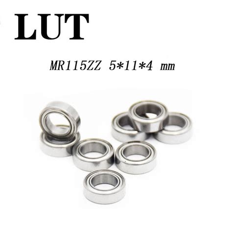 100 Uds Alta Calidad ABEC 5 MR115ZZ MR115Z MR115 ZZ L 1150ZZ 5 11 4mm