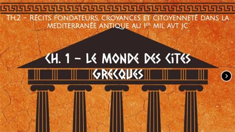 Le monde des cités grecques 6è
