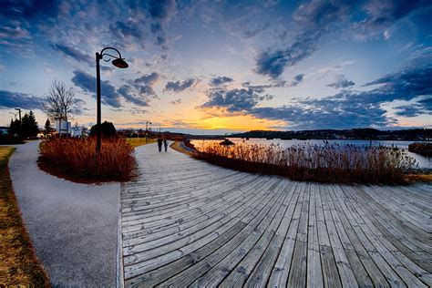 Wallpaper Sunlight Landscape Sunset Sea Lake Water Nature