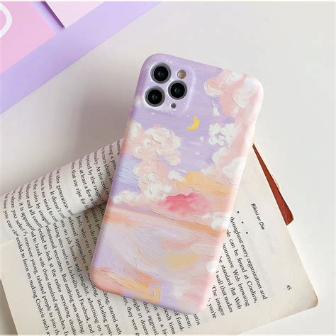 Aesthetic Iphone Case Clouds Phone Case For Iphone Pro Etsy