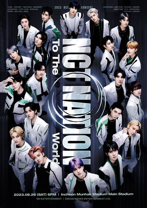 NCT Rilis Poster Formasi Lengkap Dan Detail Konser NCT NATION To The World