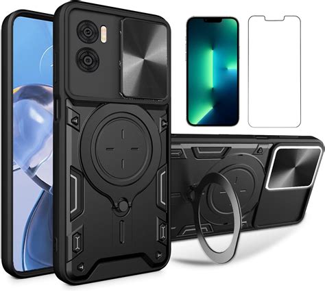 TUNKARMOR Funda Para Motorola Moto E22 E22i 4G Capa Case Con