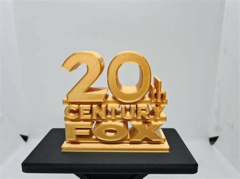 Obj File Th Century Fox Logo No Support Stl D Printable Design To