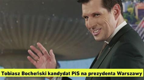Pierwsze wystąpienie Tobiasza Bochyńskiego jako kandydat PiS na