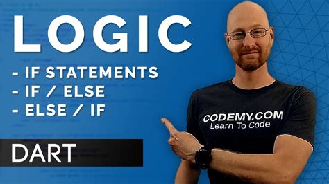 Logic In Dart If Else Statements Learn Dart Programming 7 Youtube