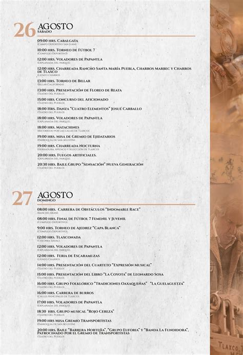 Feria San Agustín Tlaxco 2023 Ferias de México y Eventos