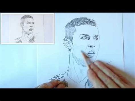 Cómo dibujar a Cristiano Ronaldo Nivel medio Espectacular Claroscuro