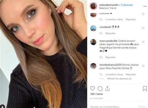 PHOTOS Miss France 2020 qui est Solène Bernardin élue Miss Franche