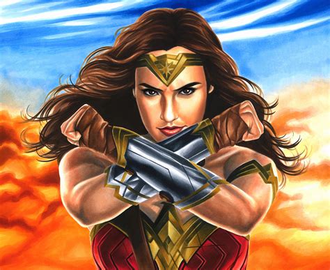 Wonder Woman Hd 4k Superheroes Artwork Digital Art Artstation Coolwallpapersme