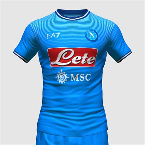 Napoli Home Concept FIFA 23 Kit Creator Showcase