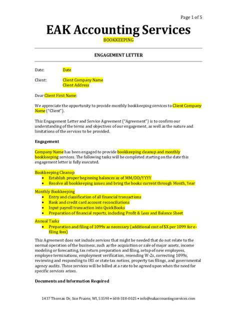 Fillable Online Sample Letter To Terminate Accounting Services With A