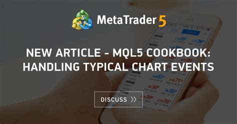 New Article MQL5 Cookbook Handling Typical Chart Events Automated