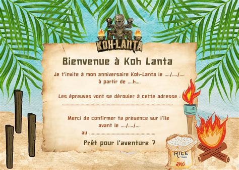 Carton invitation anniversaire à imprimer astuces ORGANISATION