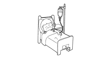 Dibujo De Hospital Para Colorear Y Pintar
