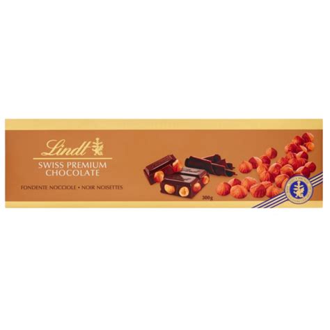 Czekolada deserowa Lindt z całymi orzechami laskowymi 300g